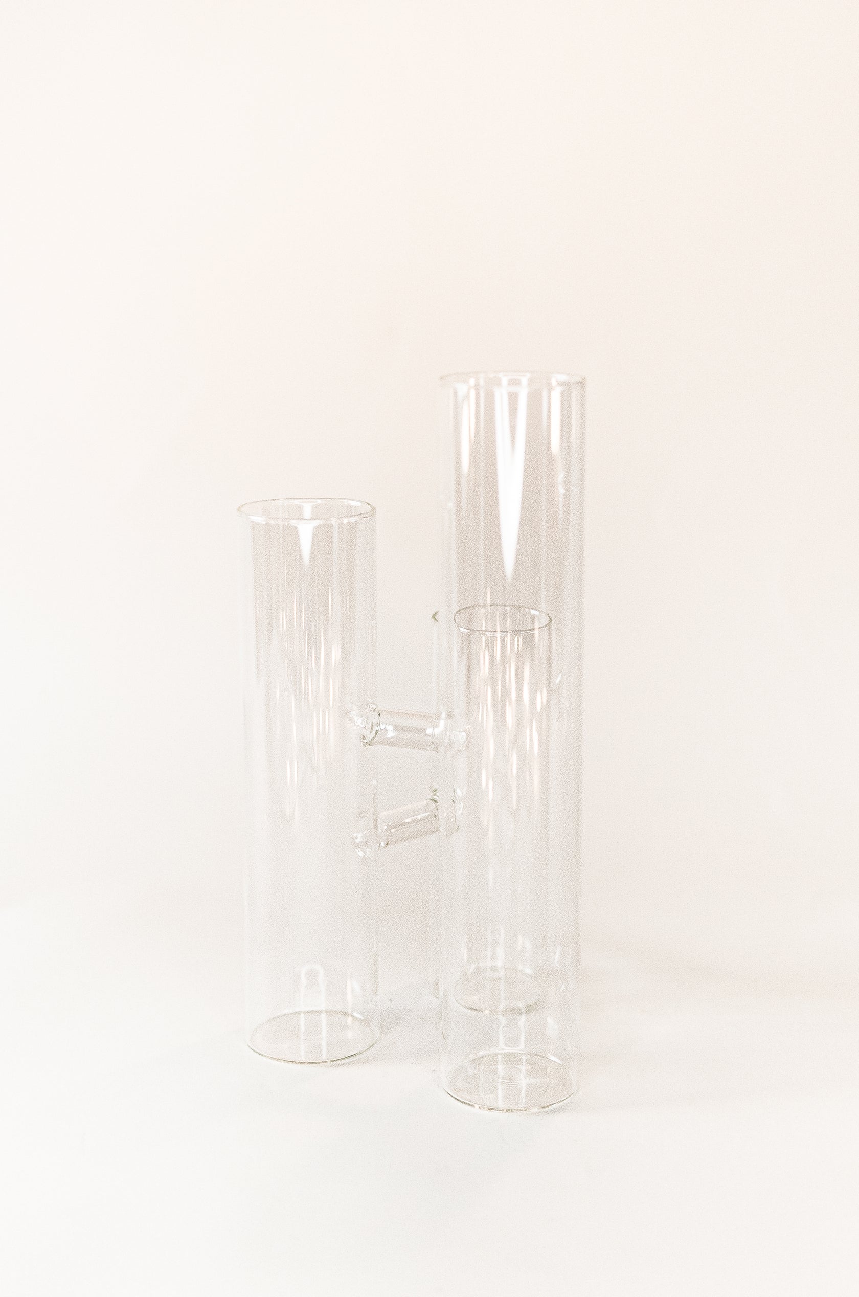 Iris Multi-Bloom Vase – Elegant Floral Glassware for Wedding Centerpie ...
