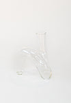Flora Single Bloom Loop Vase – Elegant Glassware for Weddings – Bride ...
