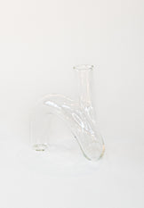 Flora Single Bloom Loop Vase – Elegant Glassware for Weddings – Bride ...