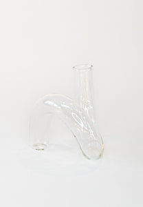 Flora Single Bloom Loop Vase – Elegant Glassware for Weddings – Bride ...